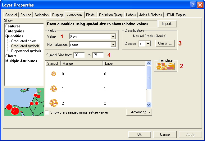 Symbolizing trees in ArcGIS: Randomly varying the tree symbol size ... Symbolizing trees in ArcGIS: Randomly varying the tree symbol size ...