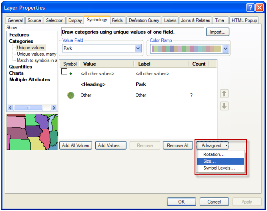 Symbolizing trees in ArcGIS 10: Randomly varying the tree symbol size ... Symbolizing trees in ArcGIS 10: Randomly varying the tree symbol size ...